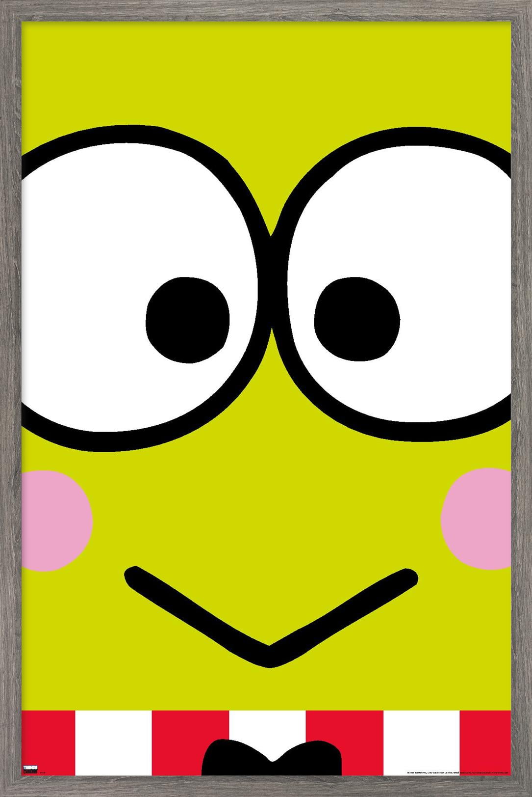 Hello Kitty and Friends - Keroppi Close-Up Wall Poster, 14.725" x 22. ...