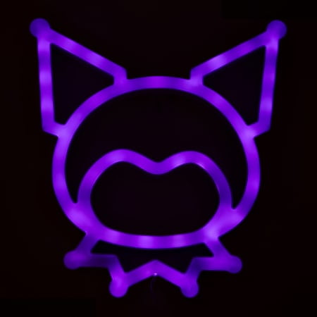 Hello Kitty and Friends® Kuromi Light-Up Wall Decor LED Sign - Walmart.com