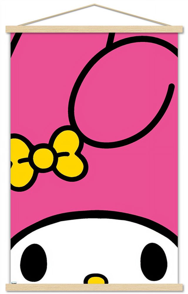 Hello Kitty and Friends - My Melody Close-Up Wall Poster with Magnetic ...