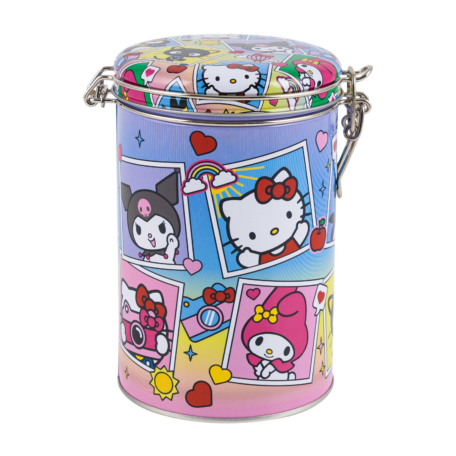 Hello Kitty and Friends Rainbow Round Lock Top Canister, 87347 ...