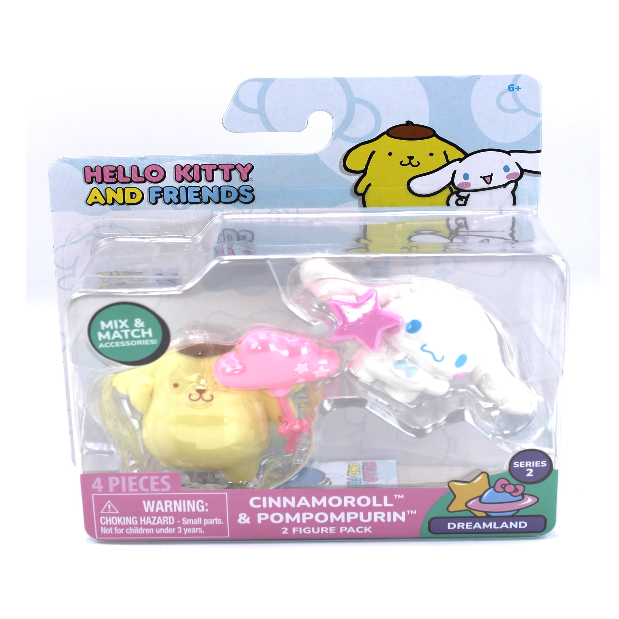 Hello Kitty and Friends Series 2 Dreamland 2 Inch Figures - Cinnamoroll ...