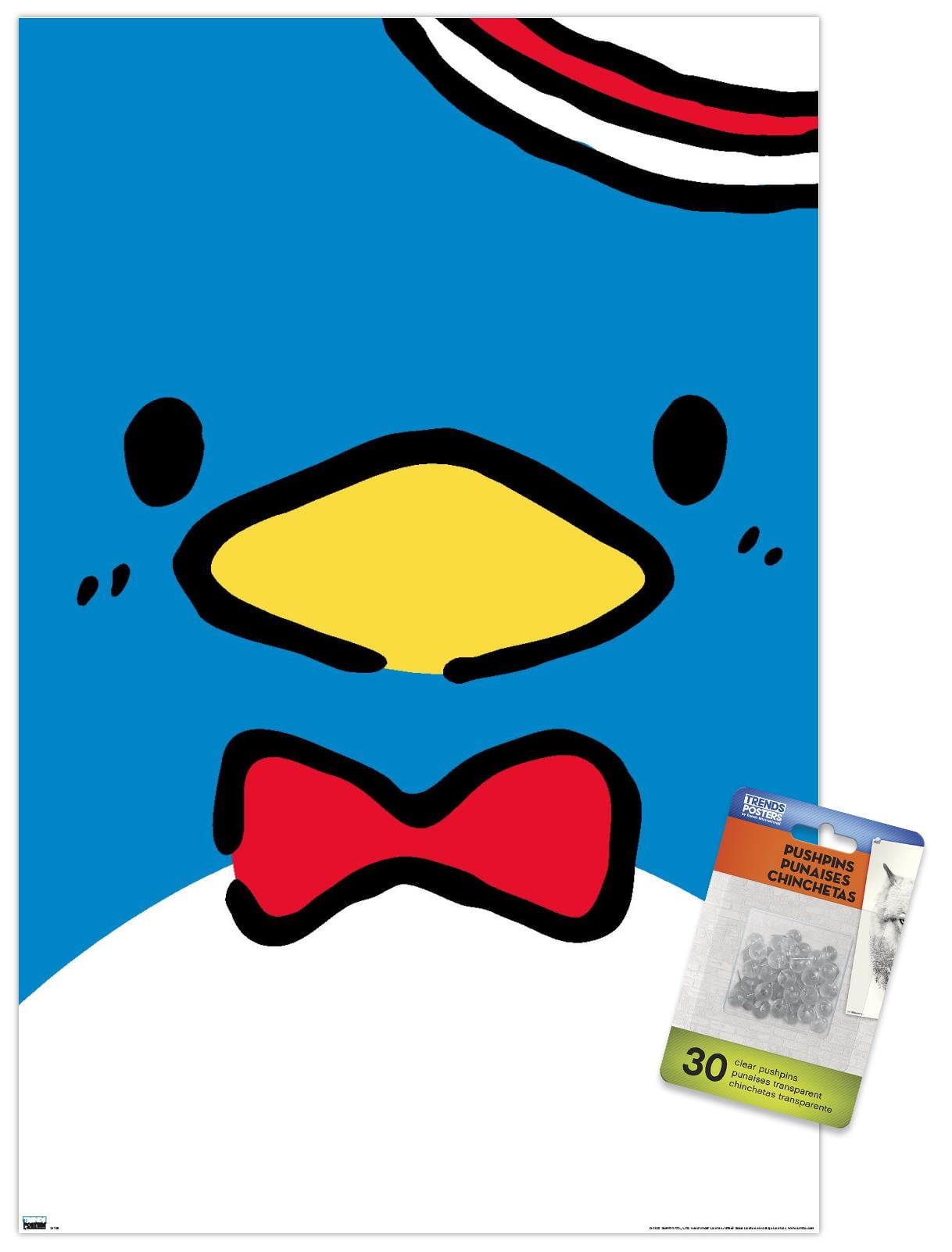 Hello Kitty and Friends - Tuxedo Sam Close-Up Wall Poster with Push ...