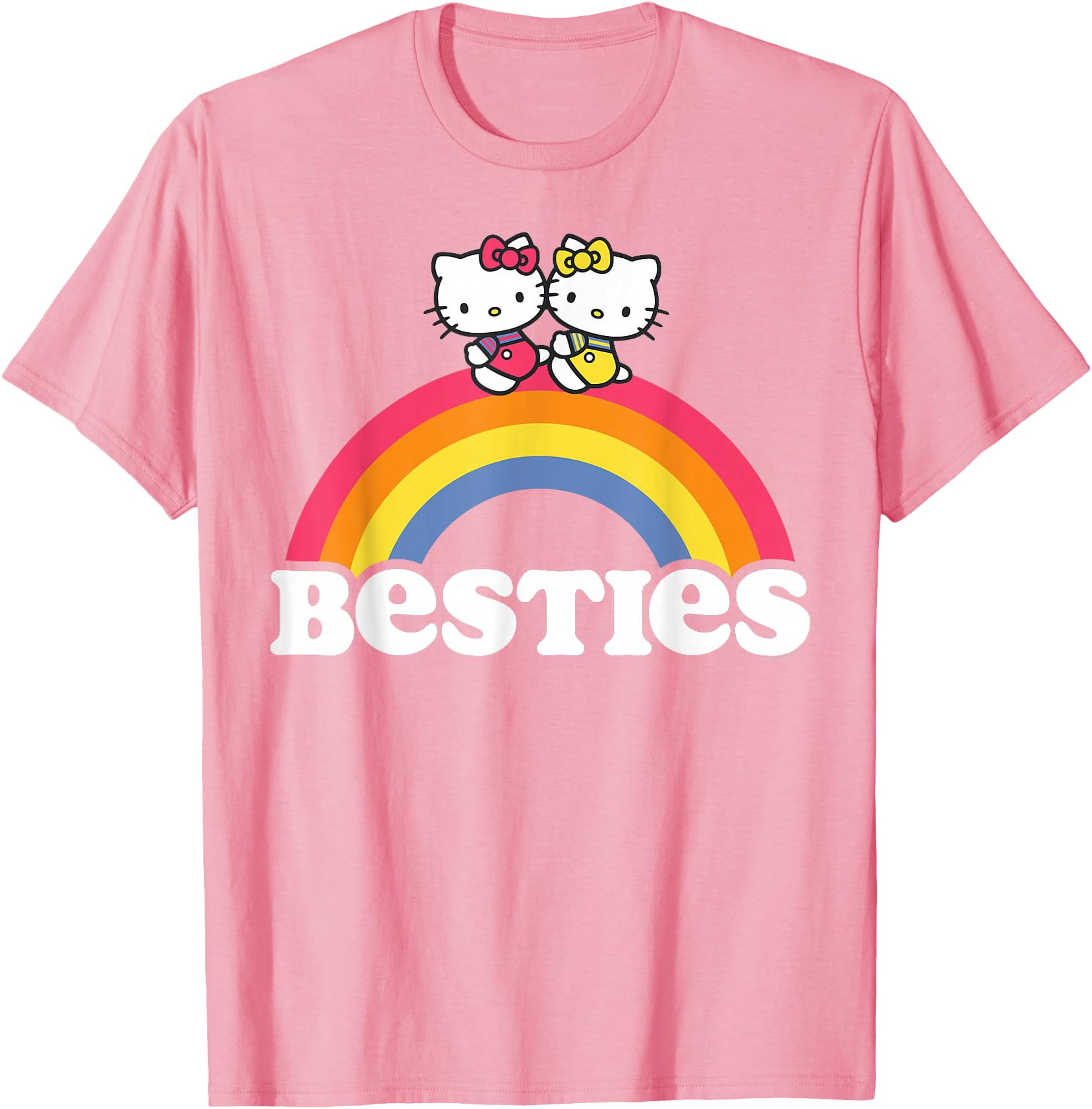 Hello Kitty and Mimmy Besties Best Friend DTG Print Unisex T-Shirt ...