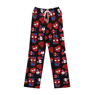 Venom Anime Cartoon All-Over Print Men'S Black Pajama Pants - Walmart.com