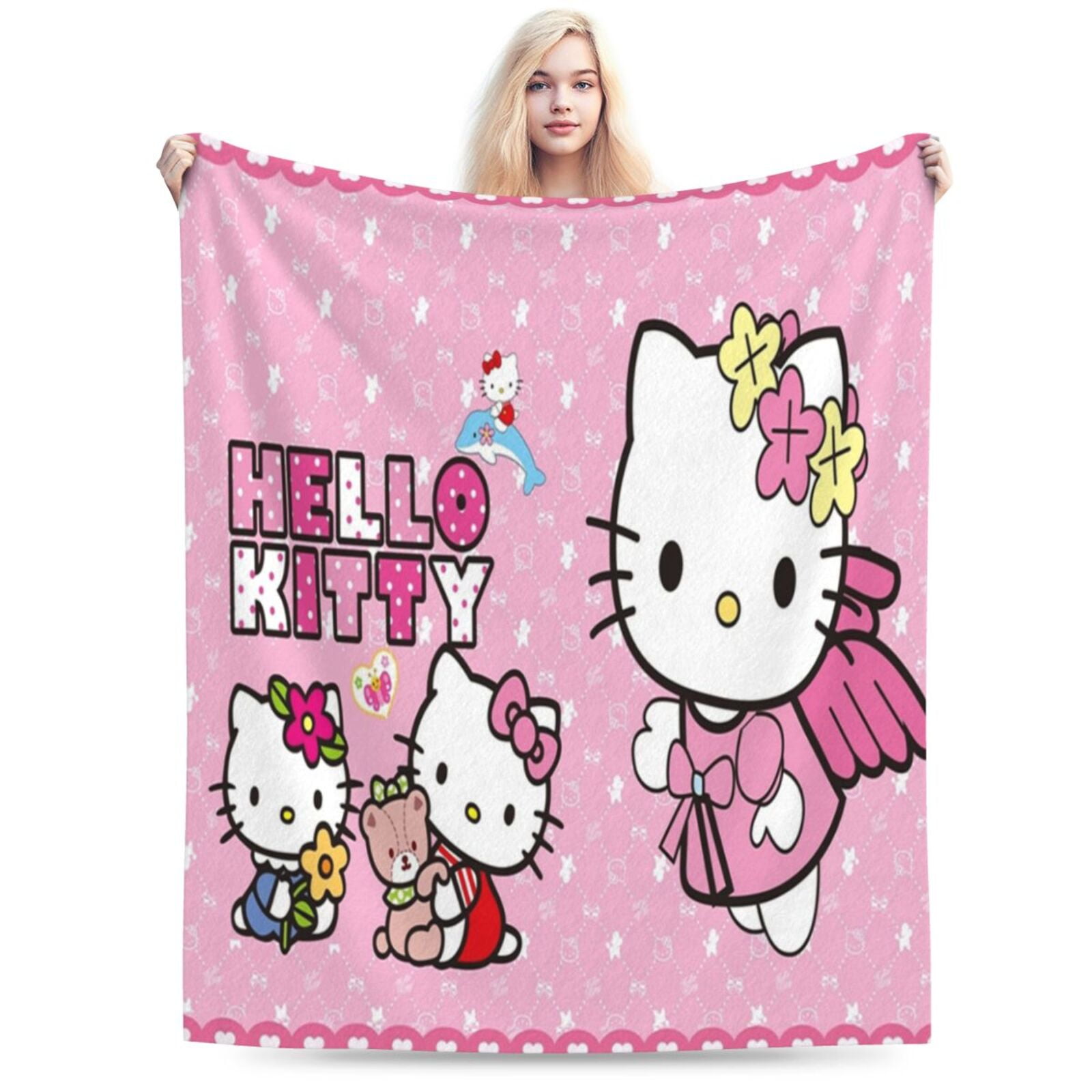 Hello Kitty blanket 40"x30" comfortable blanket suitable for sofa ...