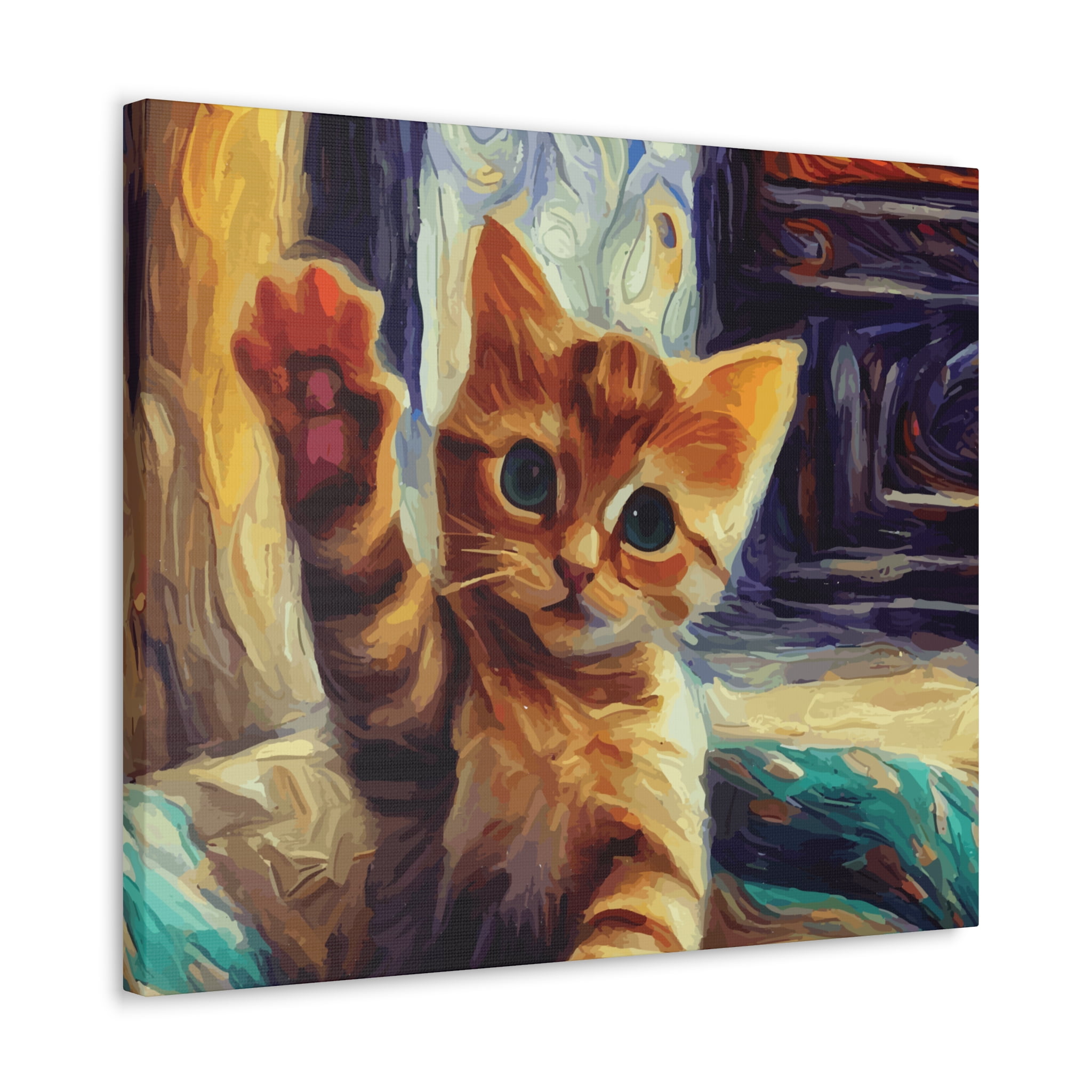 Hello Kitty by Van Gogh Collection Canvas Gallery Wraps *By Van Gogh ...