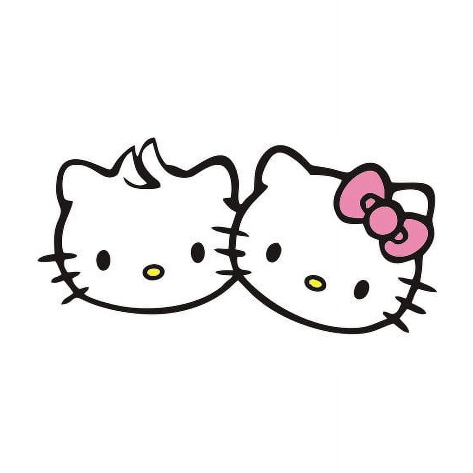 Hello Kitty car stickers personality creative cartoon cute body door ...