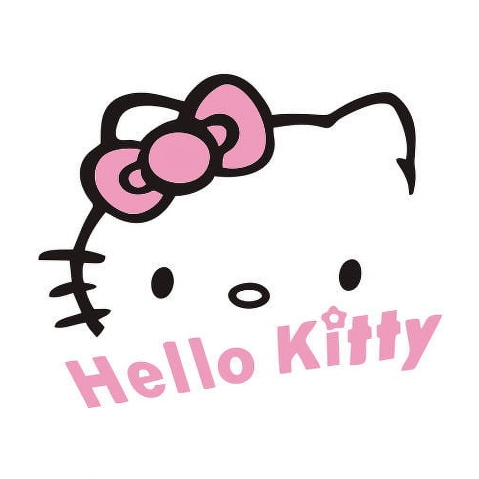 Hello Kitty car stickers personality creative cartoon cute body door ...