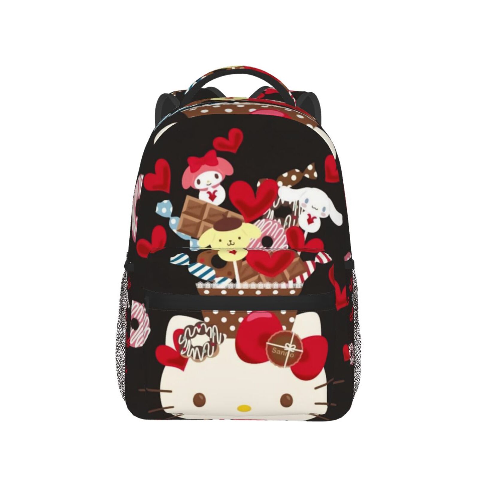 Hello Kitty chocolate dessert Backpack 15.7 Inch,Travel Backpack ...