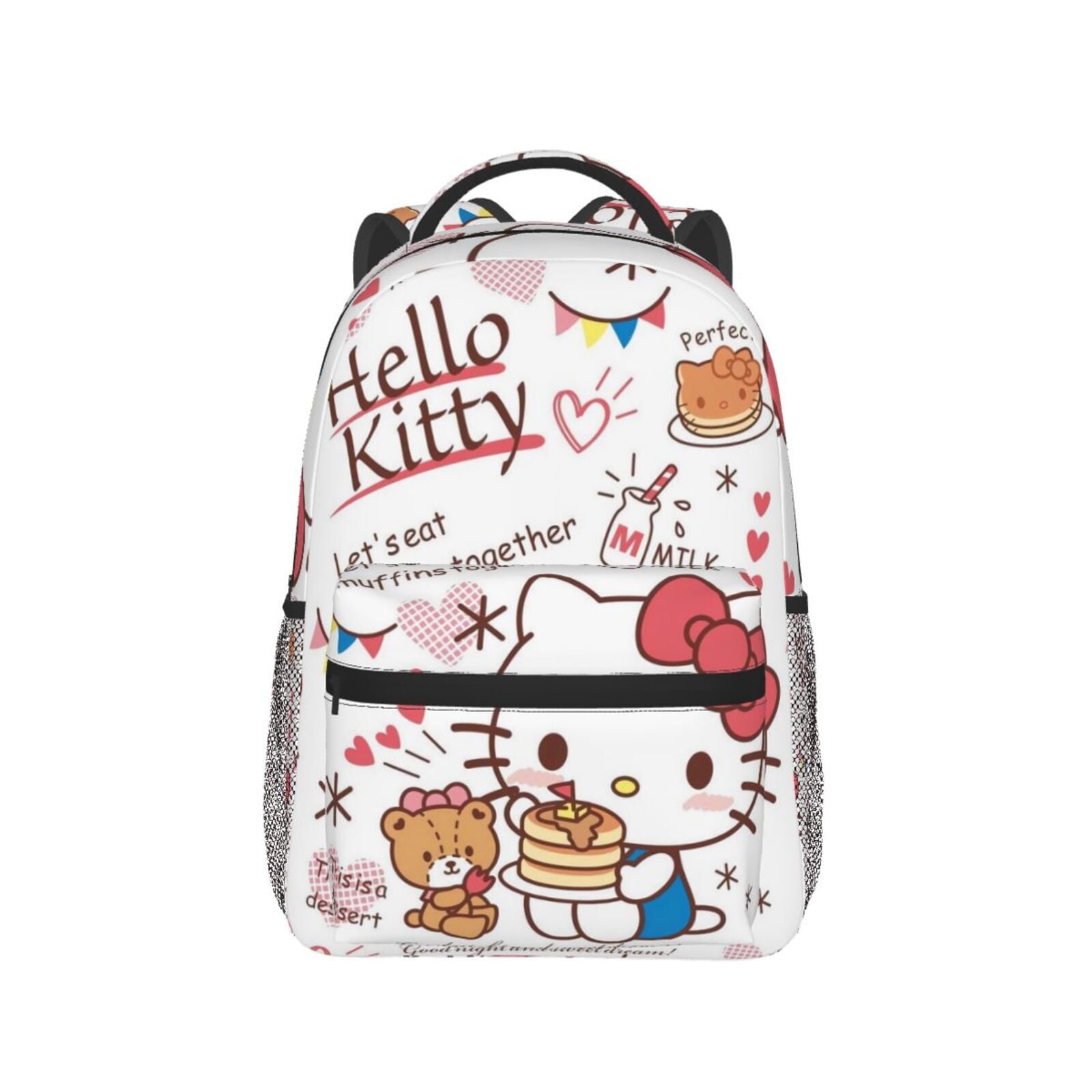 Hello Kitty Let's eat muffins together Backpack,Fabric & PVC Backpack ...