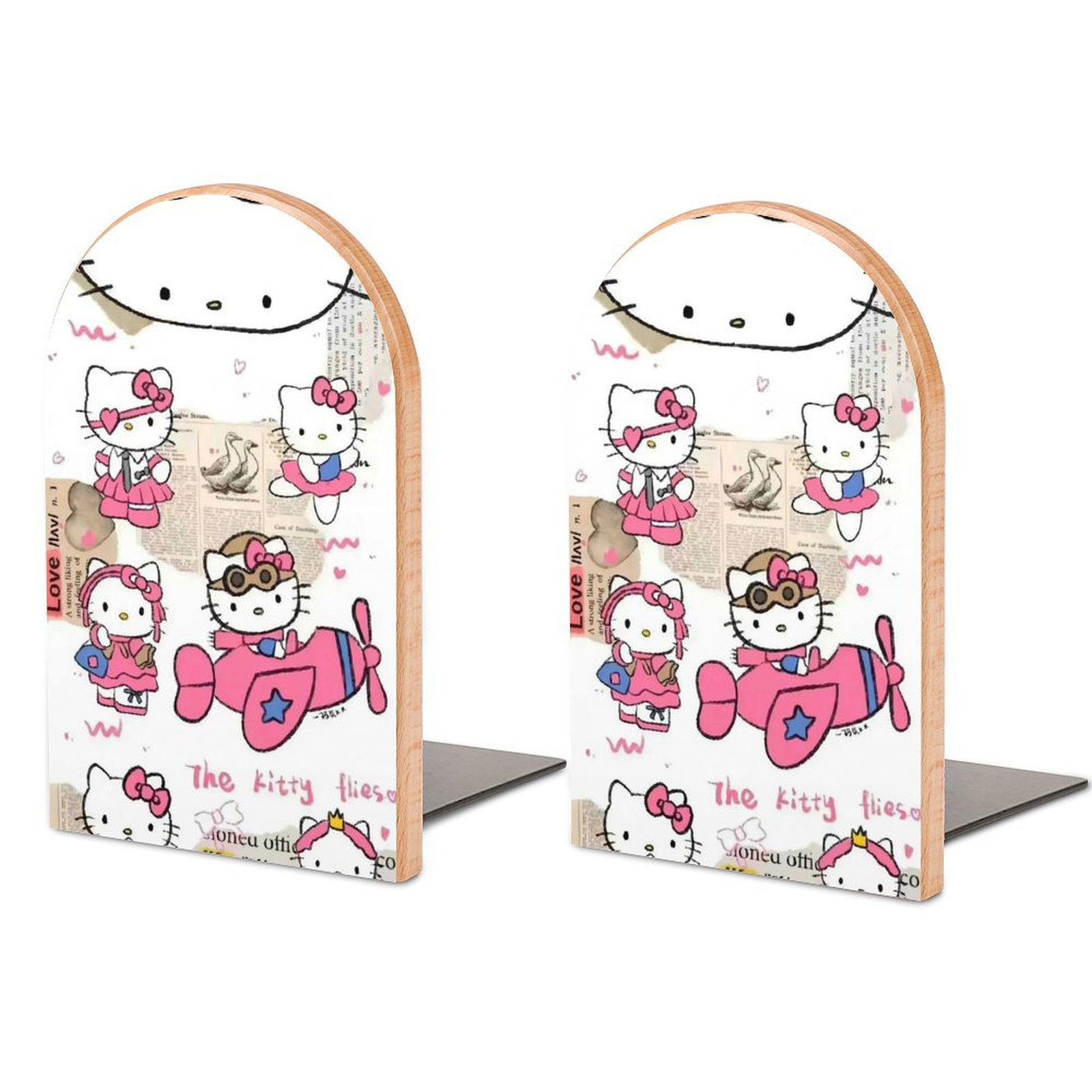Hello Kitty kids bookends for shelves - Walmart.com