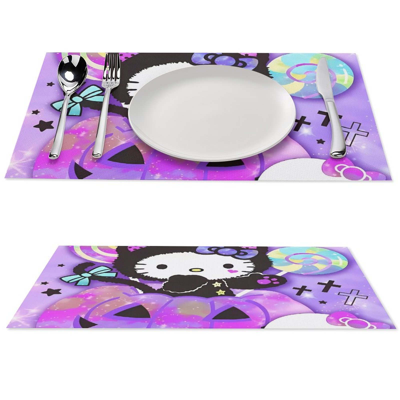 Hello Kitty kids plastic waterproof placemat 6 PCS - Walmart.com