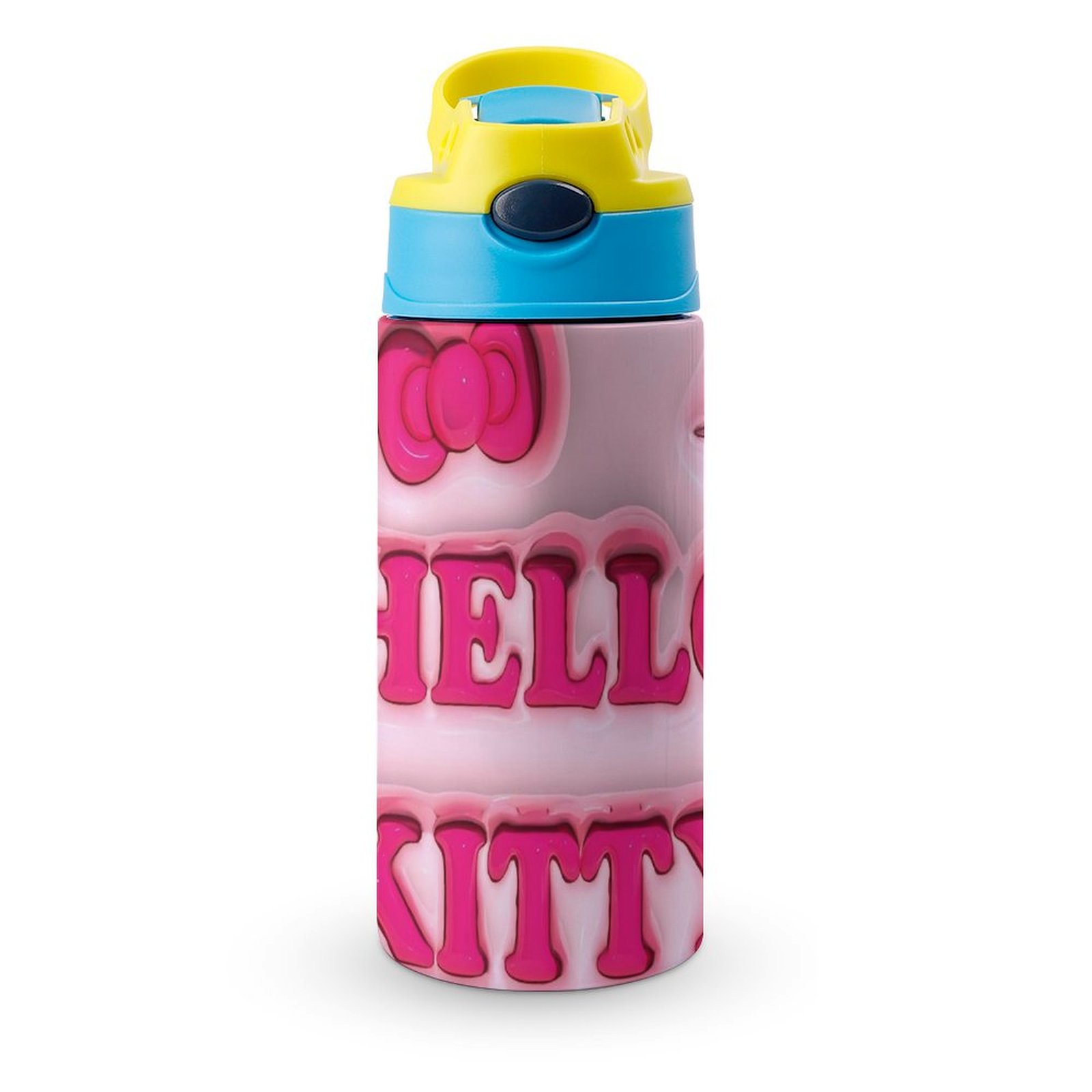 Hello Kitty kids stainless steel water cup with straw 350ml - Walmart.com