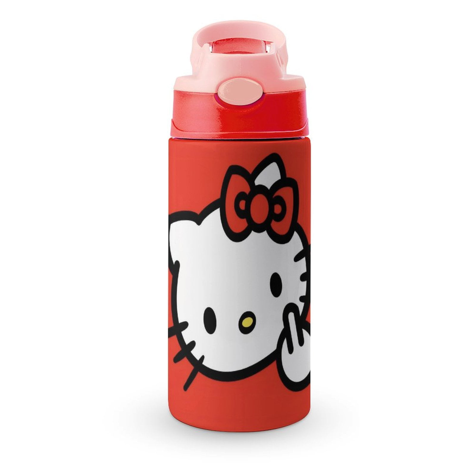 Hello Kitty kids stainless steel water cup with straw 350ml - Walmart.com