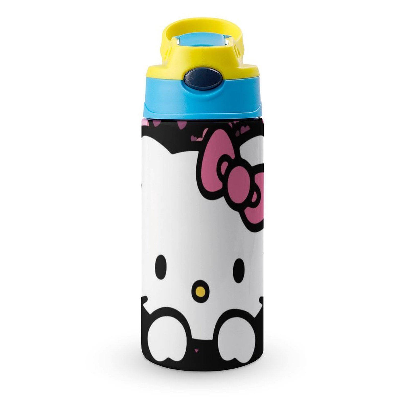 Hello Kitty kids stainless steel water cup with straw 350ml - Walmart.com