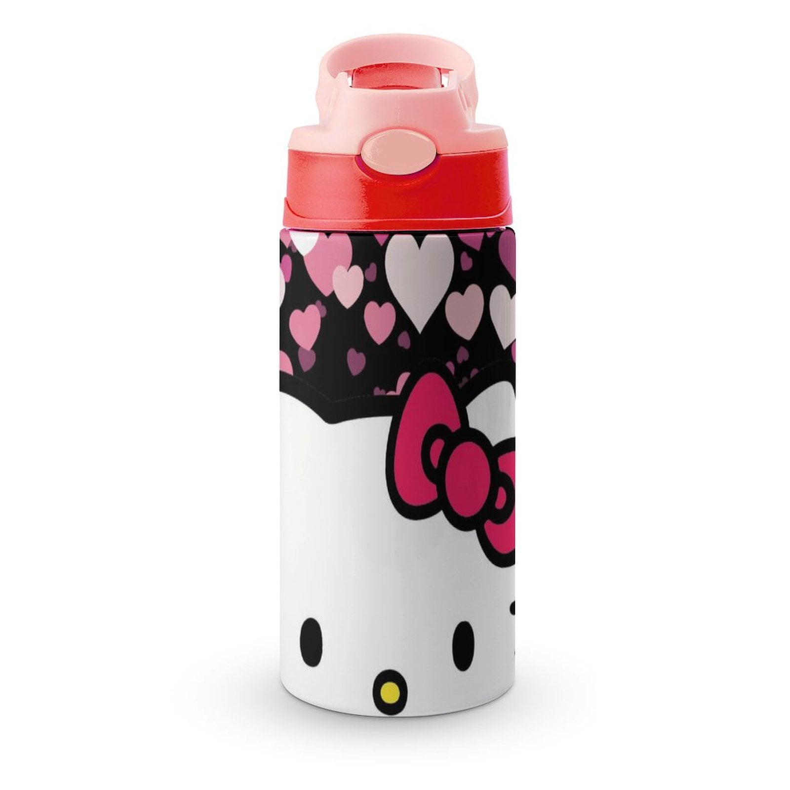 Hello Kitty kids stainless steel water cup with straw 350ml - Walmart.com