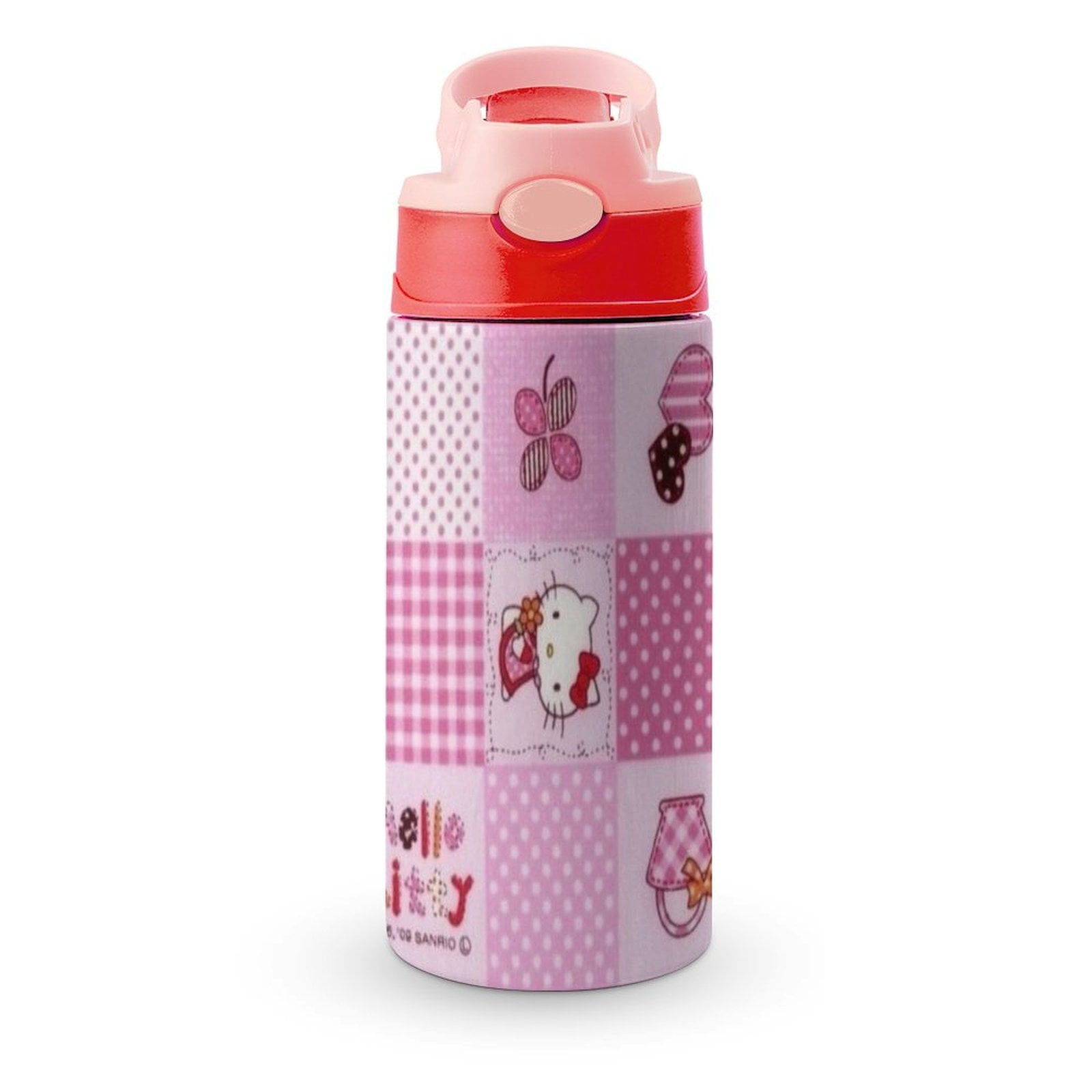 Hello Kitty kids stainless steel water cup with straw 350ml - Walmart.com
