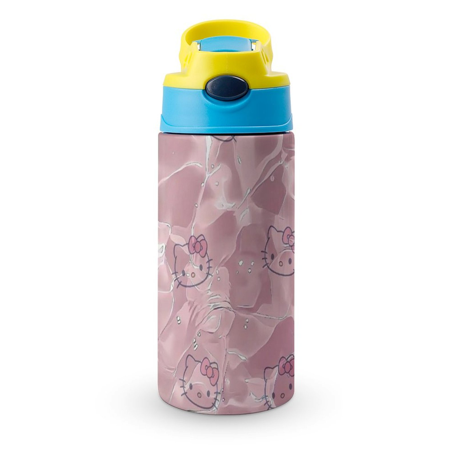 Hello Kitty kids stainless steel water cup with straw 350ml - Walmart.com
