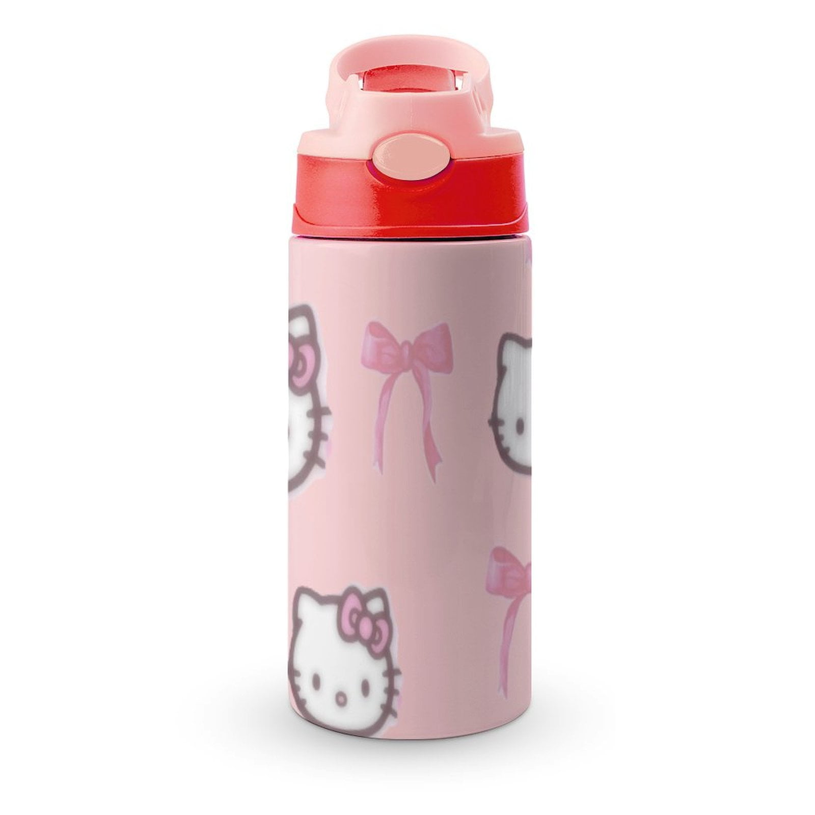 Hello Kitty kids stainless steel water cup with straw 350ml - Walmart.com