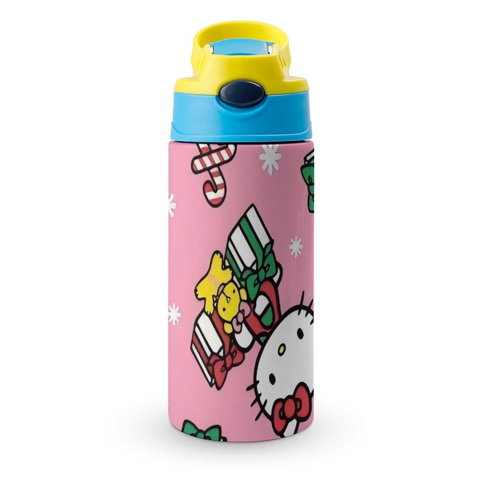 Hello Kitty kids stainless steel water cup with straw 350ml - Walmart.com