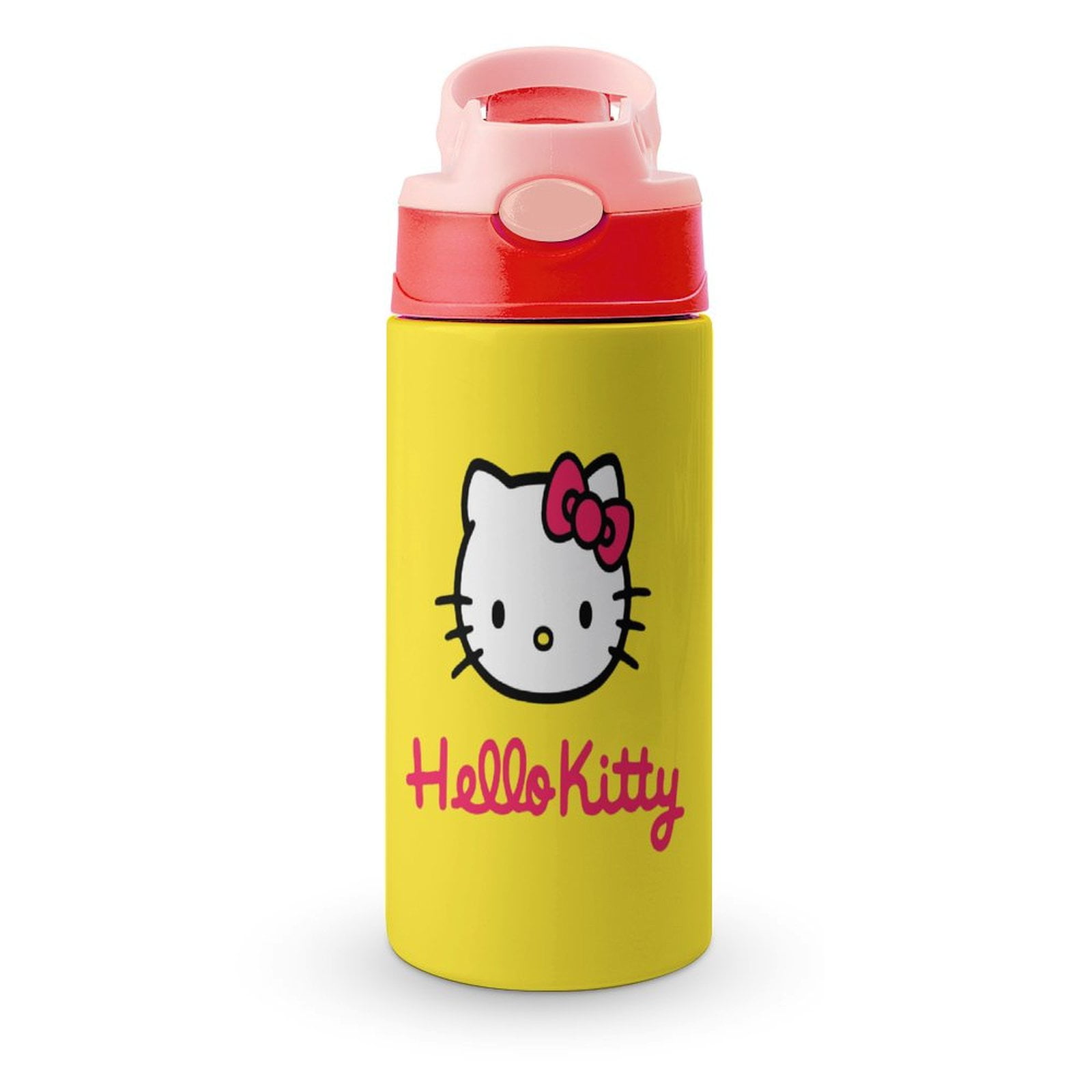 Hello Kitty kids stainless steel water cup with straw 350ml - Walmart.com