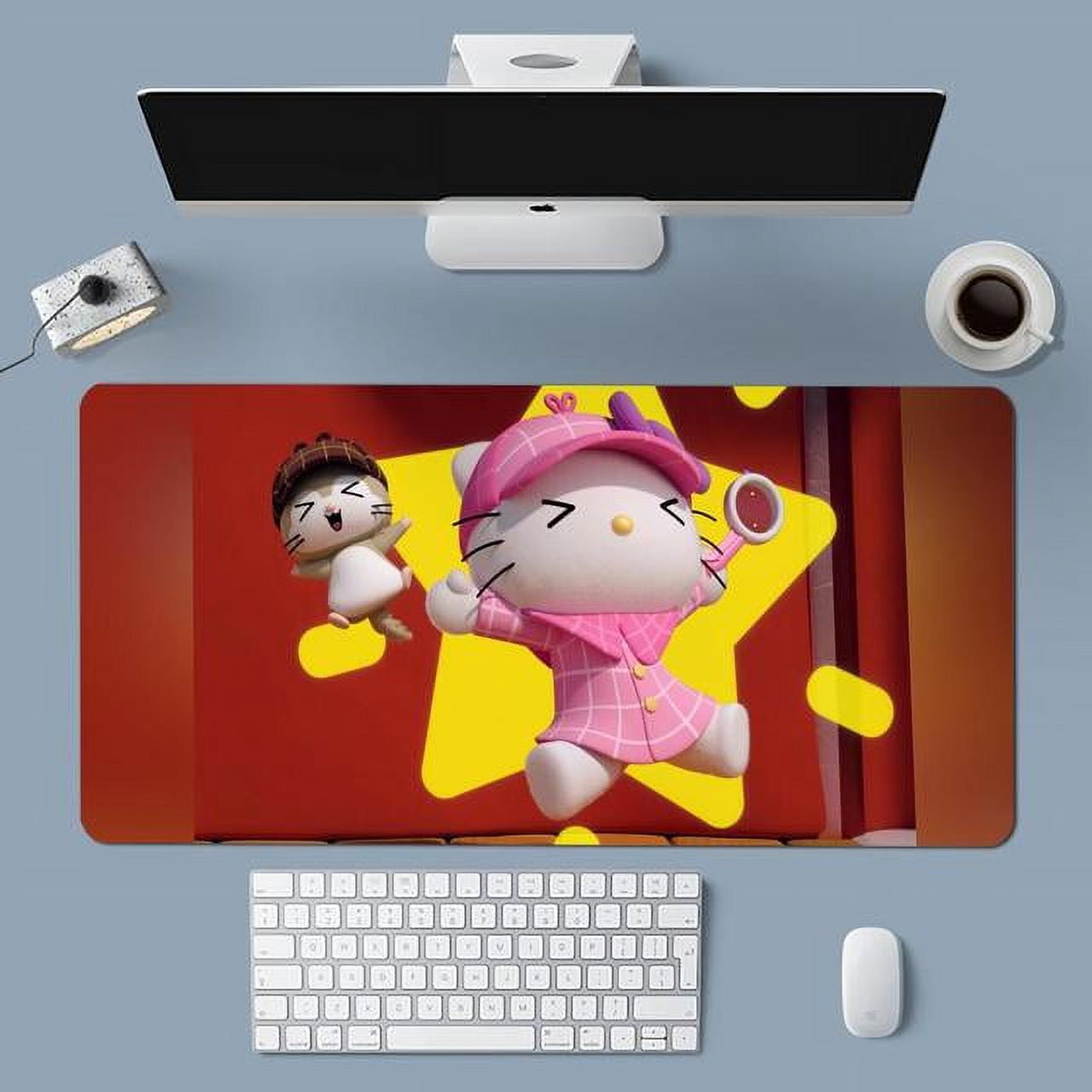 Hello Kitty mousepad gamer Gamer cabinet stardew valley Keyboard anime ...