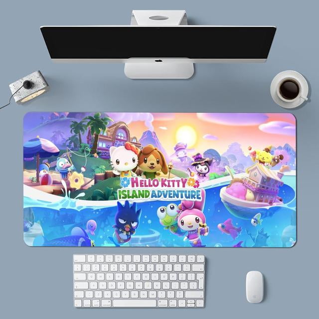 Hello Kitty mousepad gamer Gamer cabinet stardew valley Keyboard anime ...