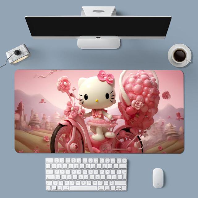 Hello Kitty mousepad gamer Gamer cabinet stardew valley Keyboard anime ...