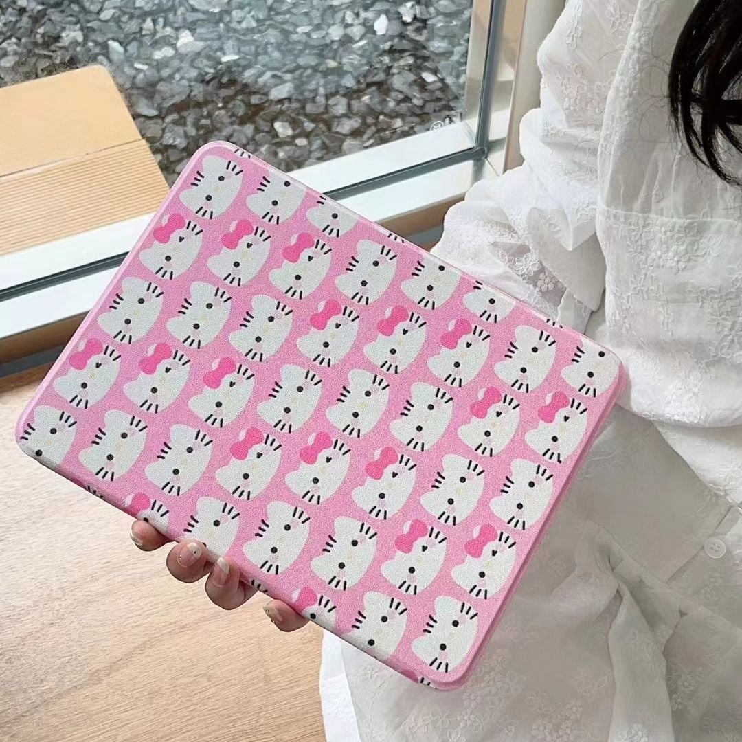 Hello Kitty pen slot anti-fall air345 female 2024 9th generation Apple ...