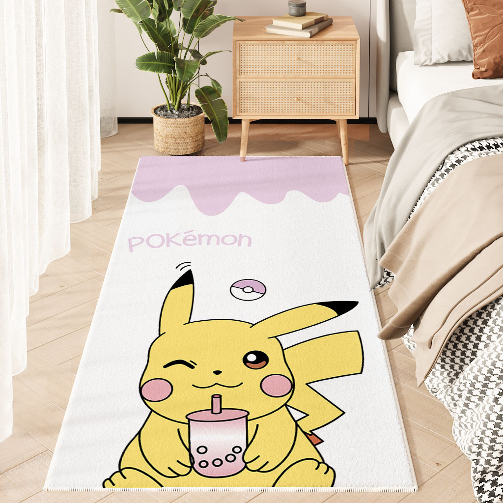 Hello Kitty rug Cute girl bedroom decoration bed rug living room ...