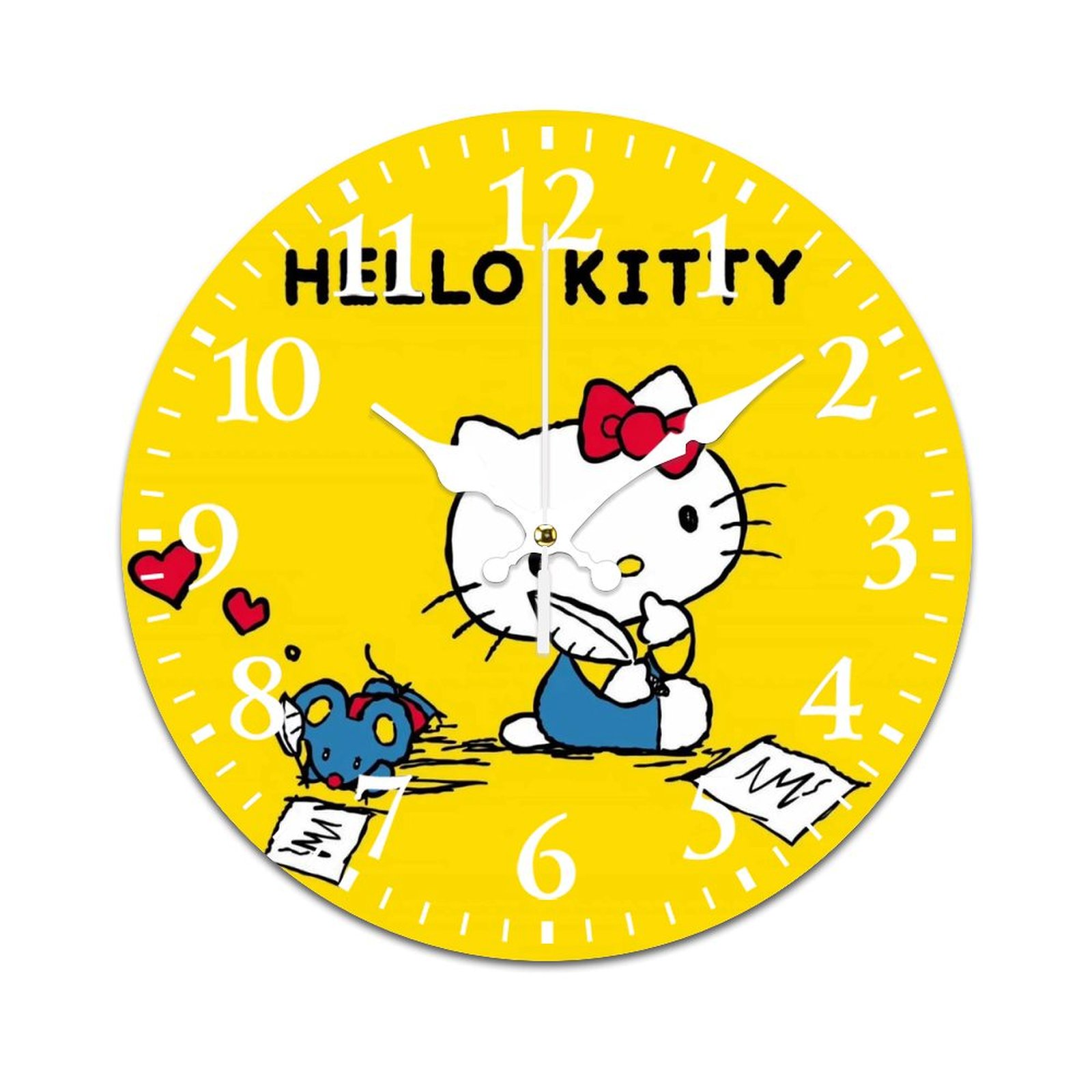 Hello Kitty wall clocks battery operated decorative 25cm/9.84in ...