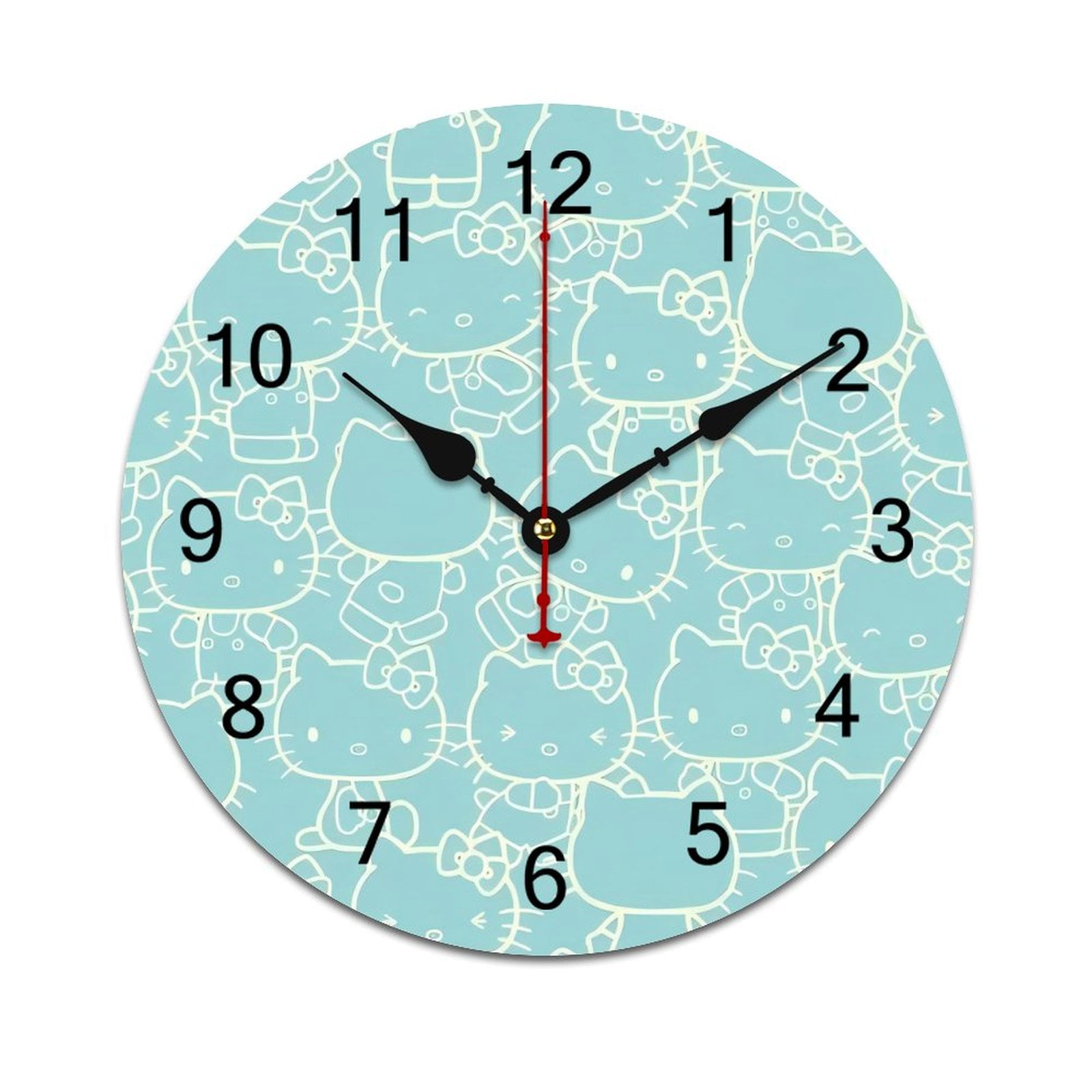 Hello Kitty wall clocks battery operated decorative 25cm/9.84in ...