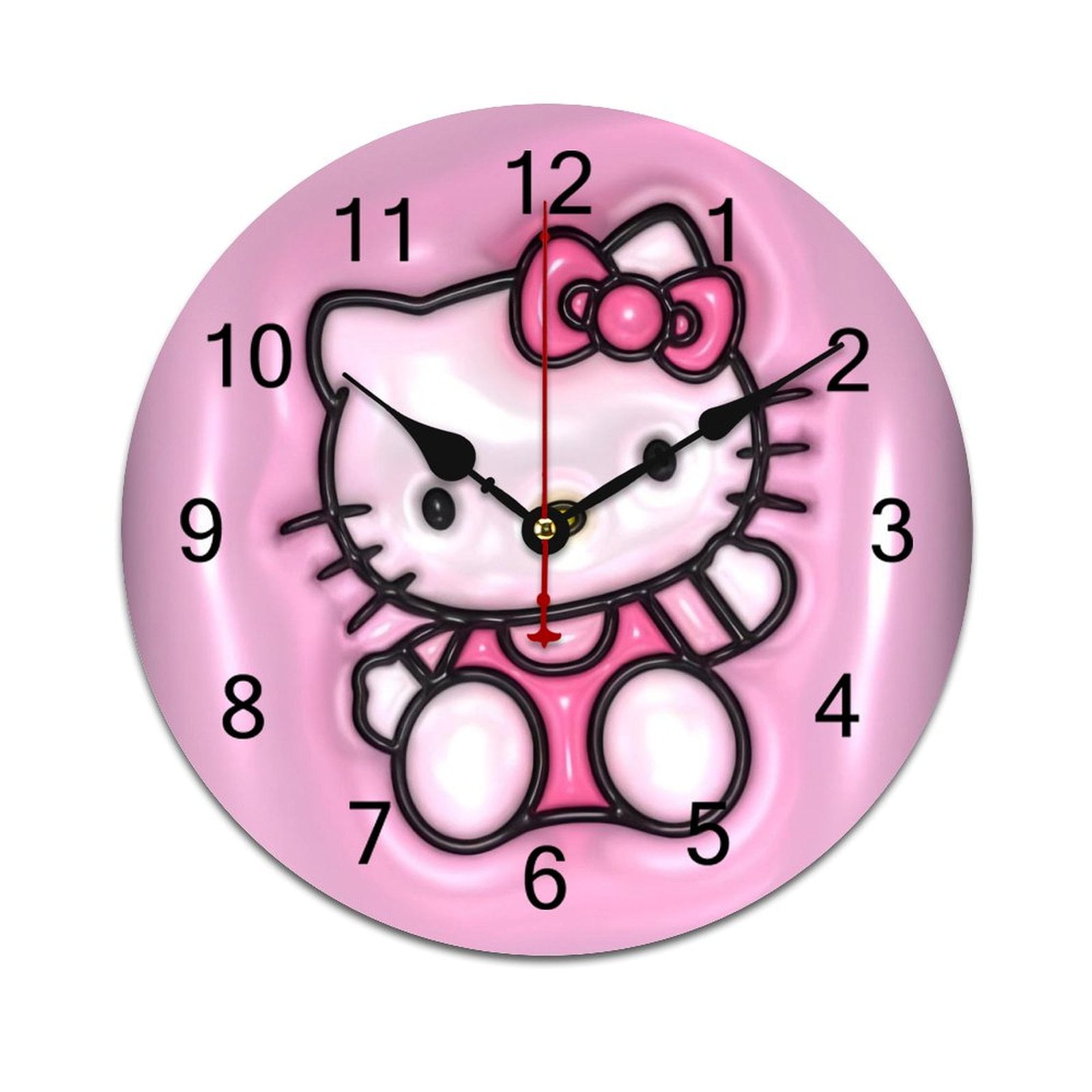 Hello Kitty wall clocks battery operated decorative 25cm/9.84in - Walmart.com