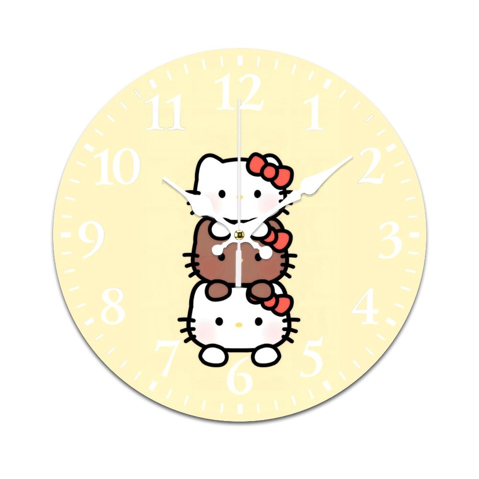 Hello Kitty wall clocks battery operated decorative 25cm/9.84in ...