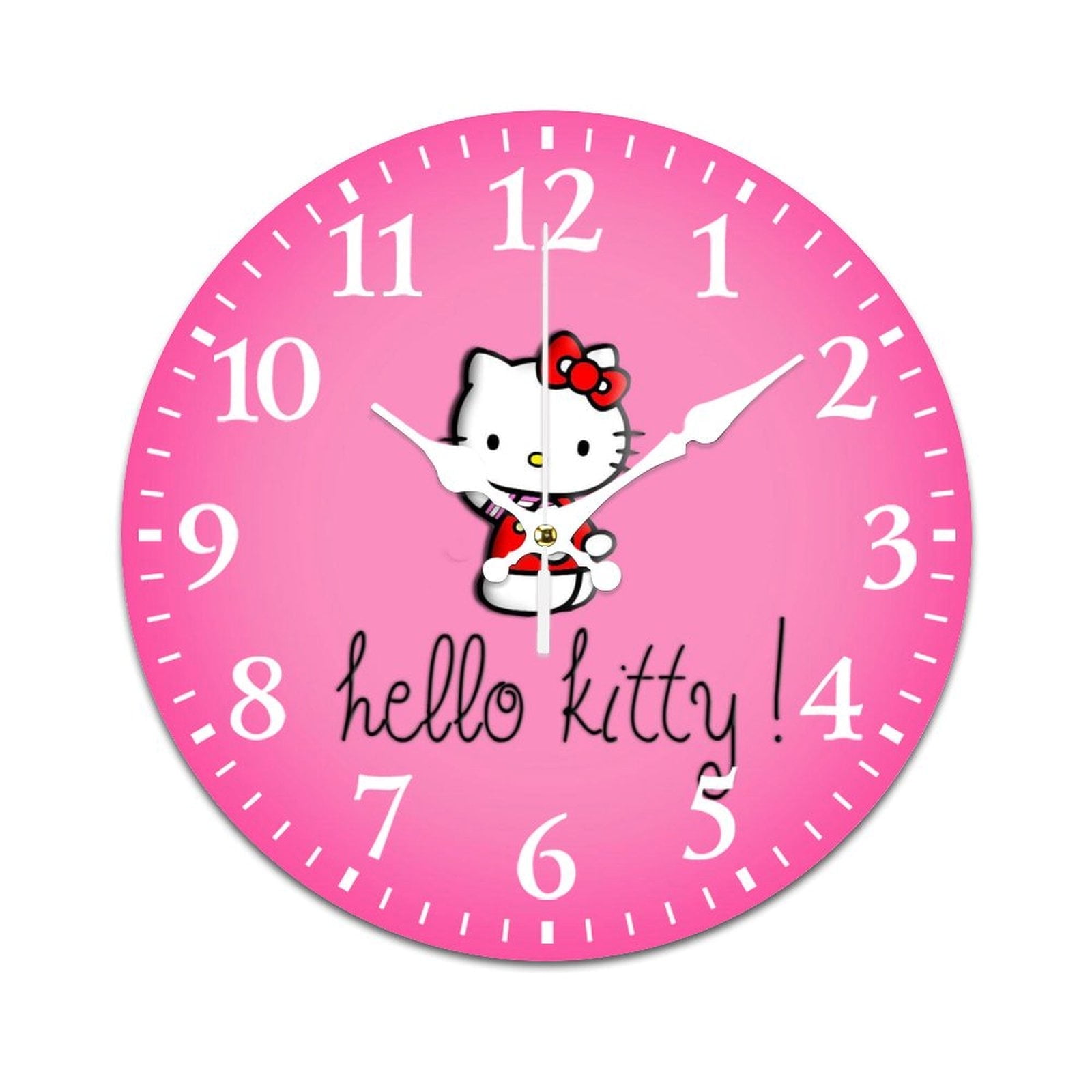Hello Kitty wall clocks battery operated decorative 25cm/9.84in ...