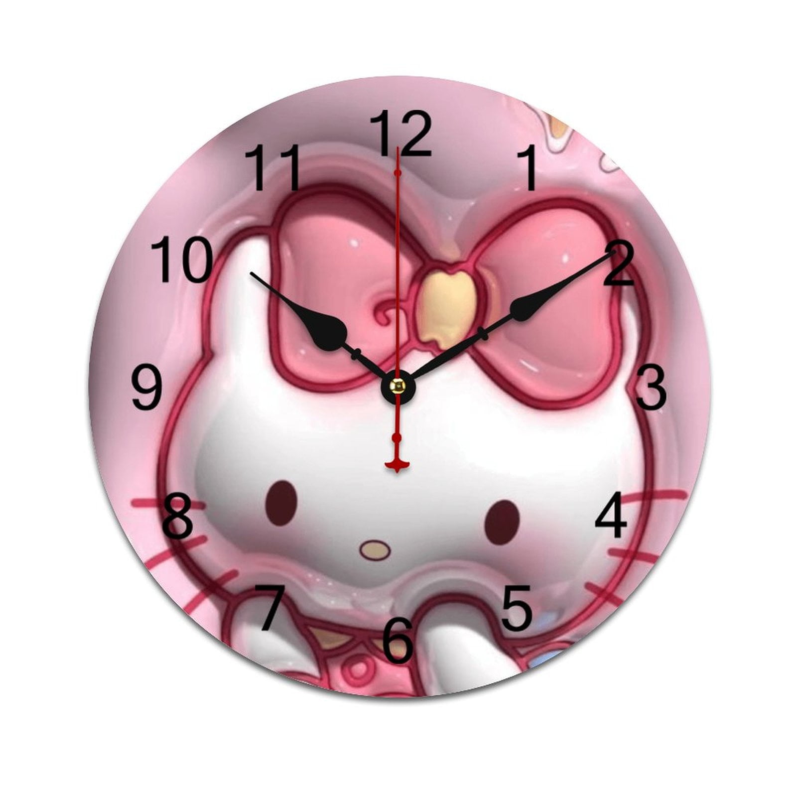 Hello Kitty wall clocks battery operated decorative 30cm/11.8in ...