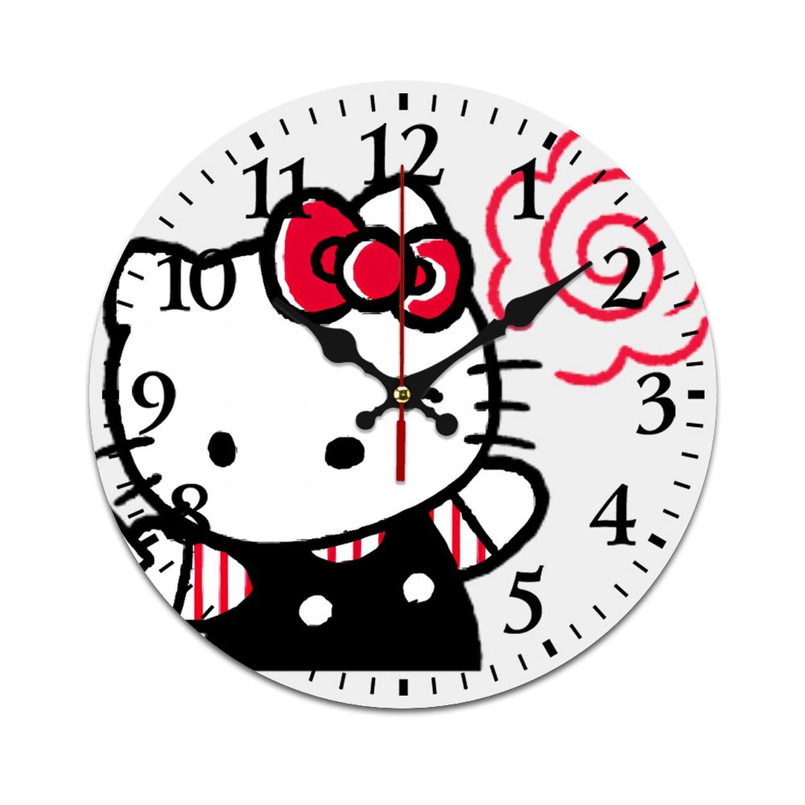 Hello Kitty wall clocks battery operated decorative 30cm/11.8in ...