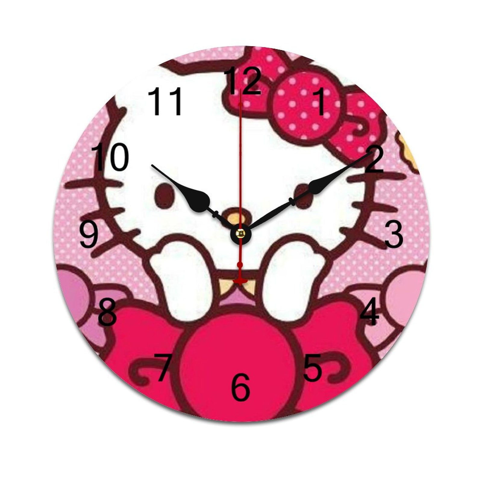 Hello Kitty wall clocks battery operated decorative 30cm/11.8in ...