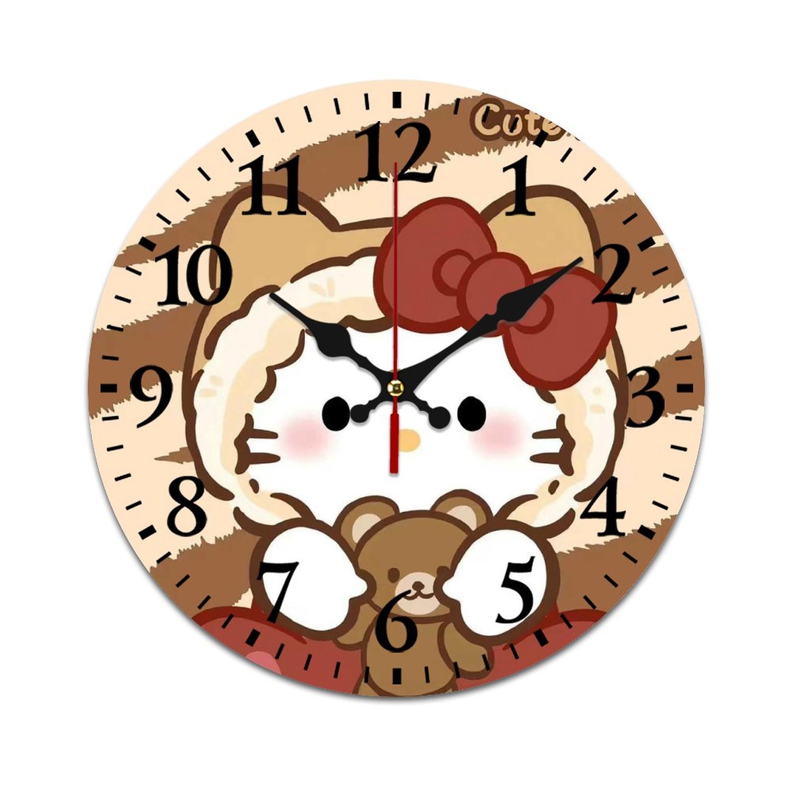 Hello Kitty wall clocks battery operated decorative 30cm/11.8in ...