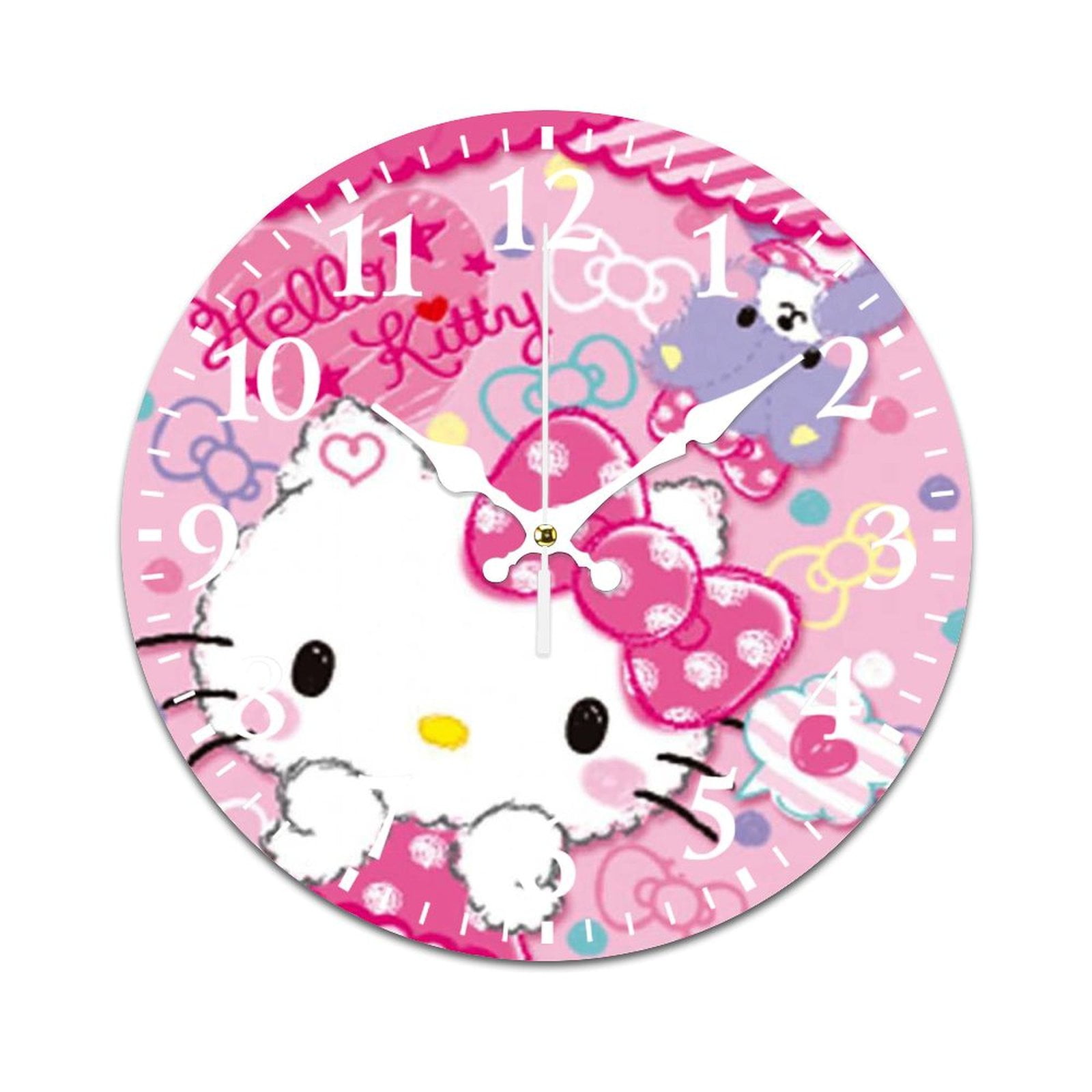 Hello Kitty wall clocks battery operated decorative 34cm/13.39in ...