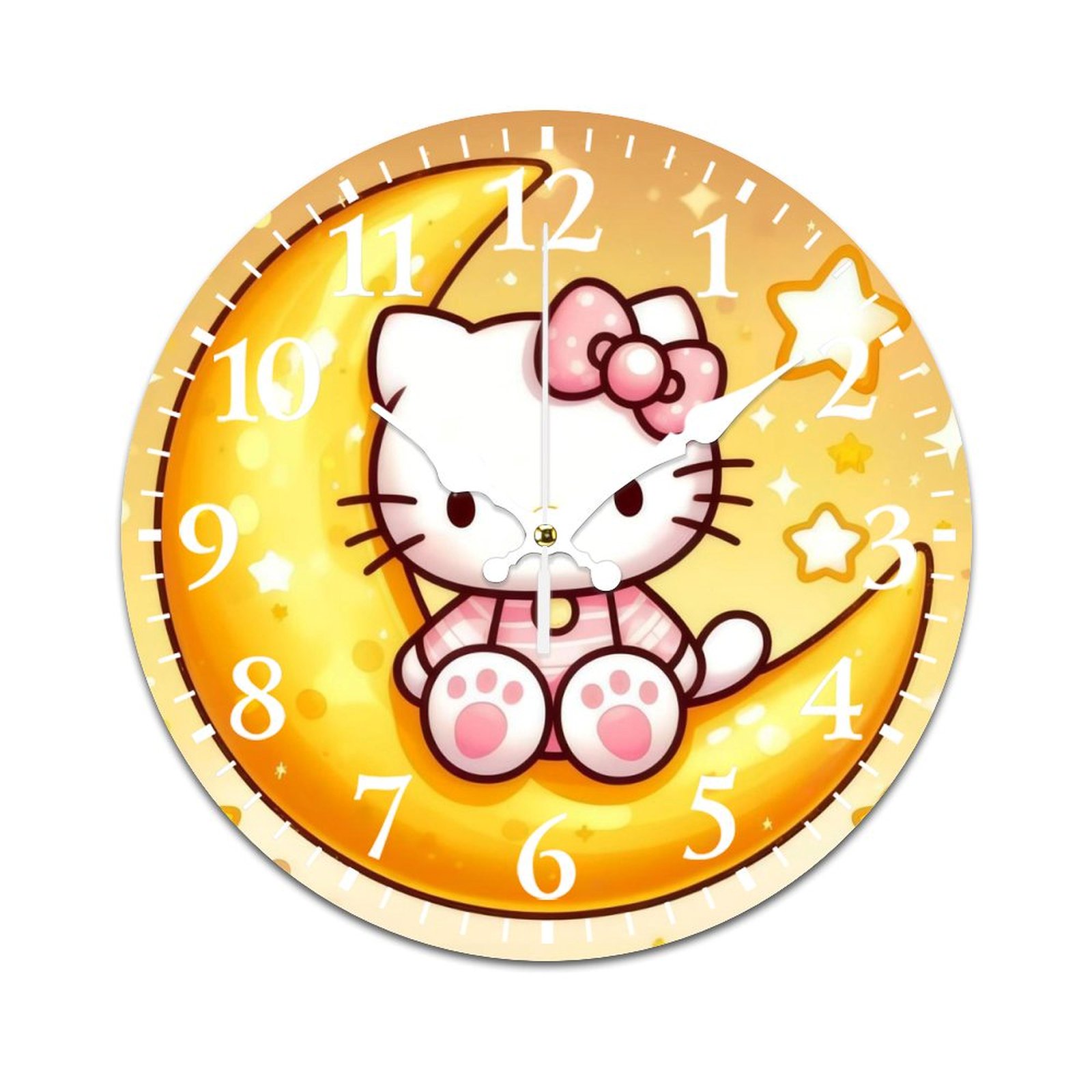 Hello Kitty wall clocks battery operated decorative 34cm/13.39in ...