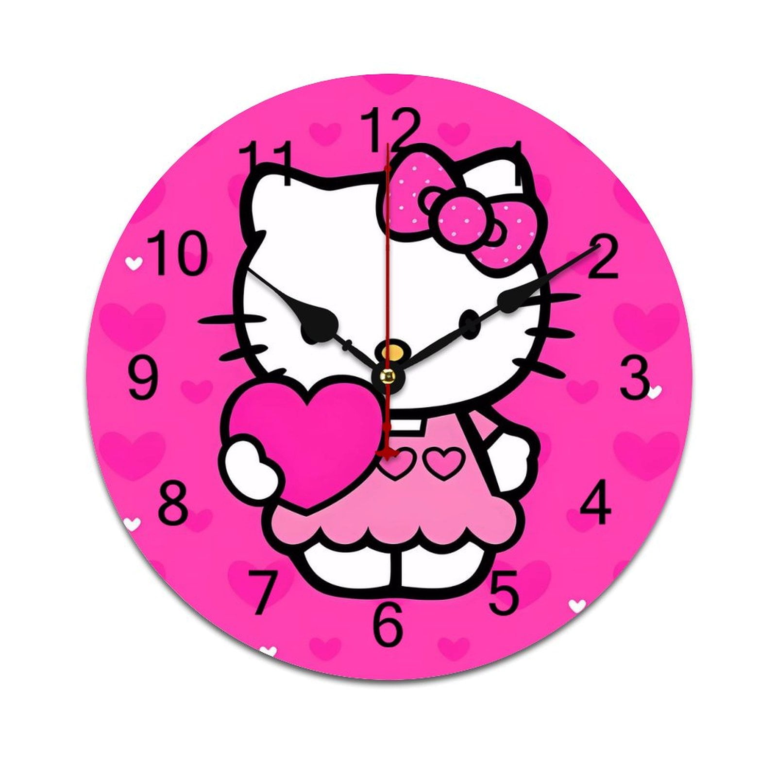 Hello Kitty wall clocks battery operated decorative 34cm/13.39in ...