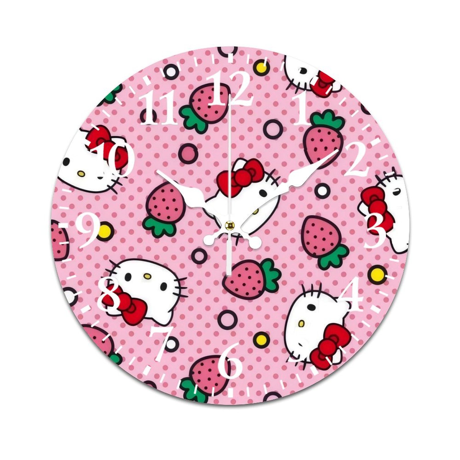 Hello Kitty wall clocks battery operated decorative 34cm/13.39in ...