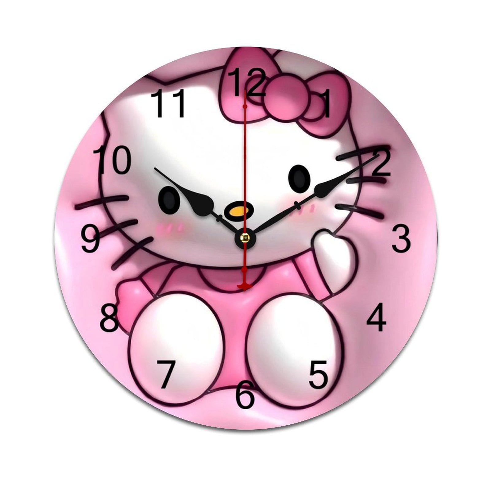 Hello Kitty wall clocks battery operated decorative 34cm/13.39in - Walmart.com