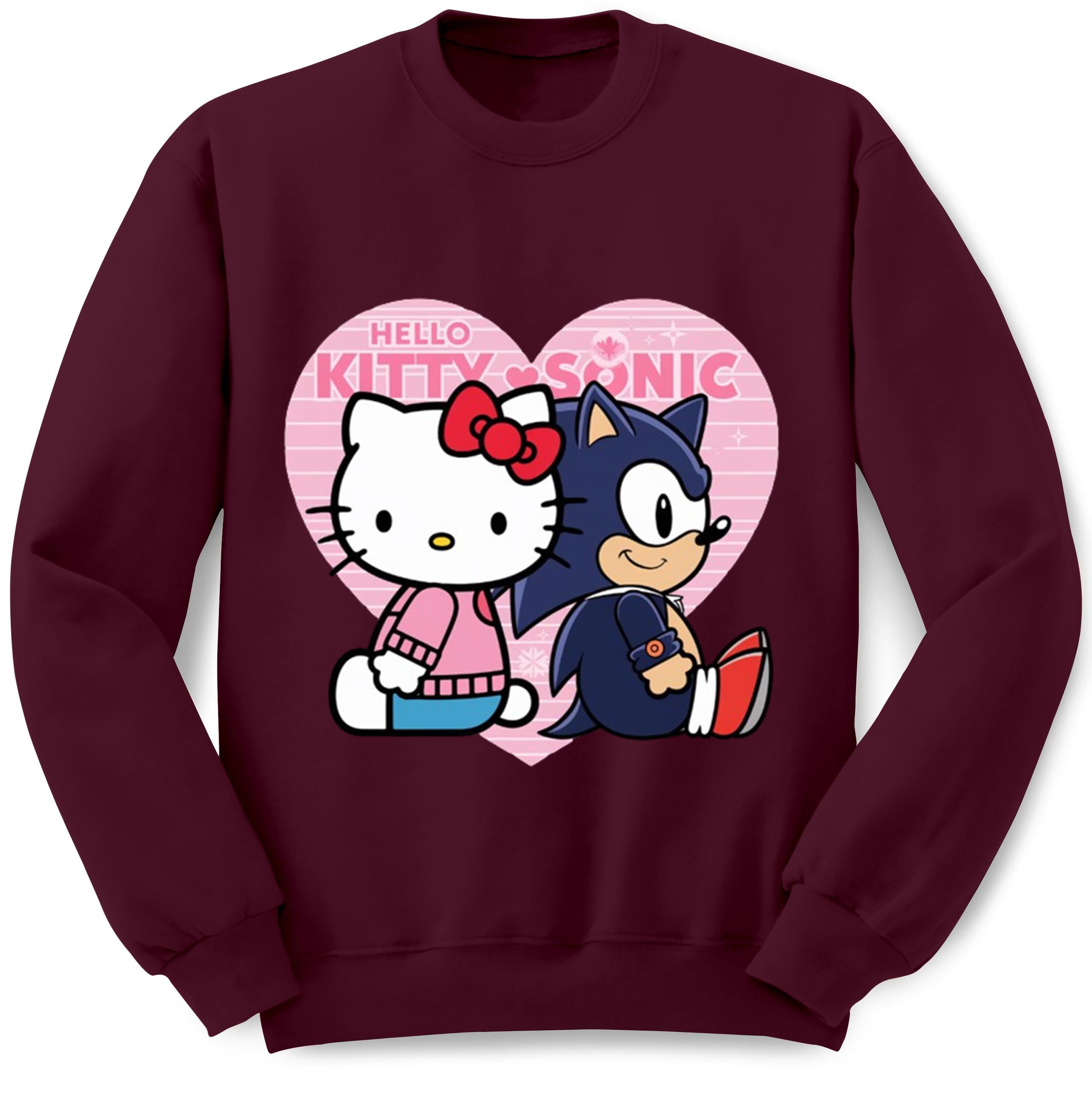Hello Kitty x Sonic the Hedgehog T-shirt - Walmart.com