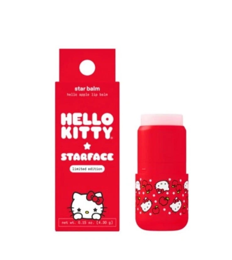 Hello Kitty x Starface Star Balm Hello Apple Lip Balm Limited Edition ...