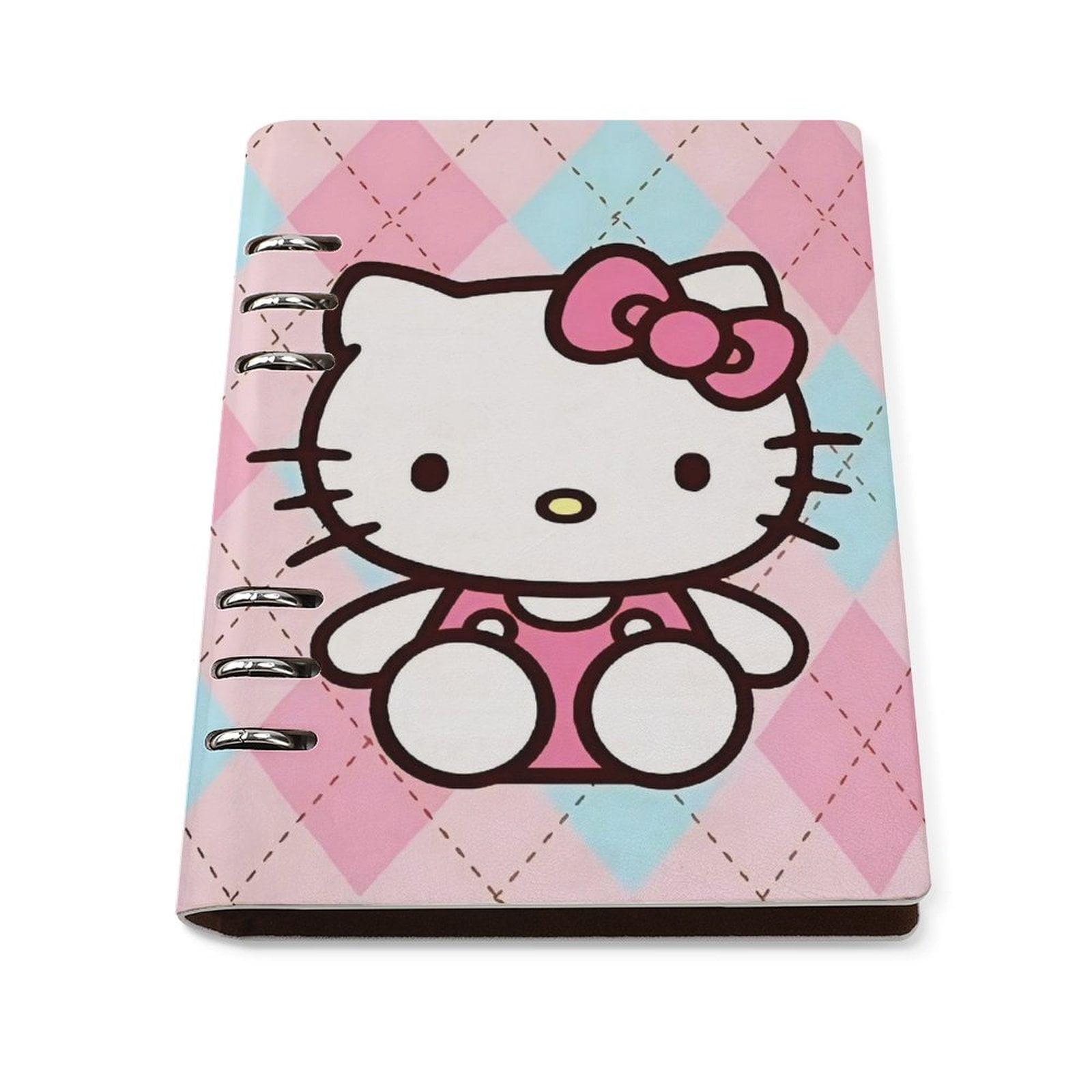 Hello Kitty9850 Refillable Leather A5 Loose Leaf Notebook, Loose Leaf ...