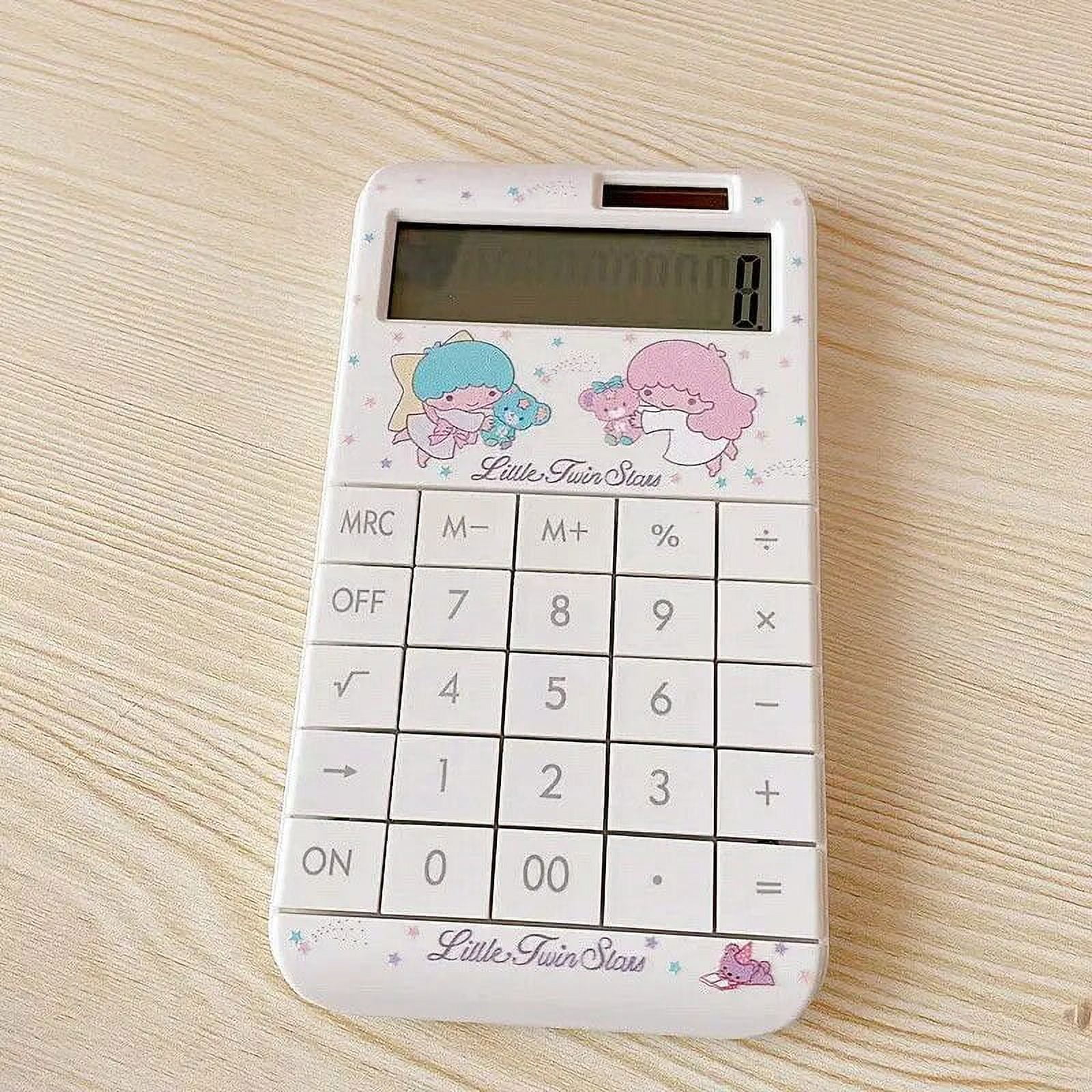 Hello Kittys Solar Calculators Sanrio Anime Kawaii Stuff Cinnamoroll ...