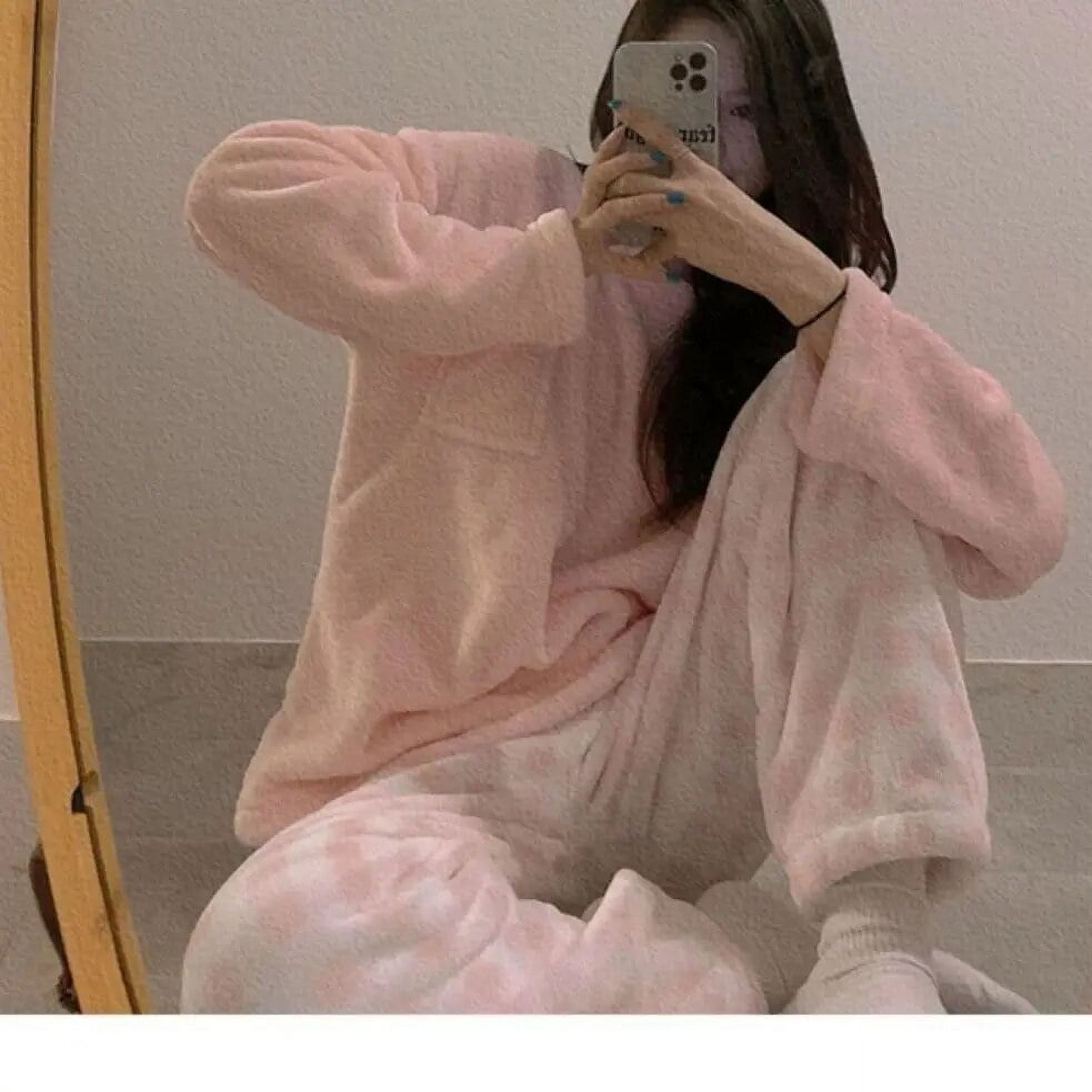 Hello Kittys Y2K Pajamas Female Sanrios Spring/autumn/winter Long ...