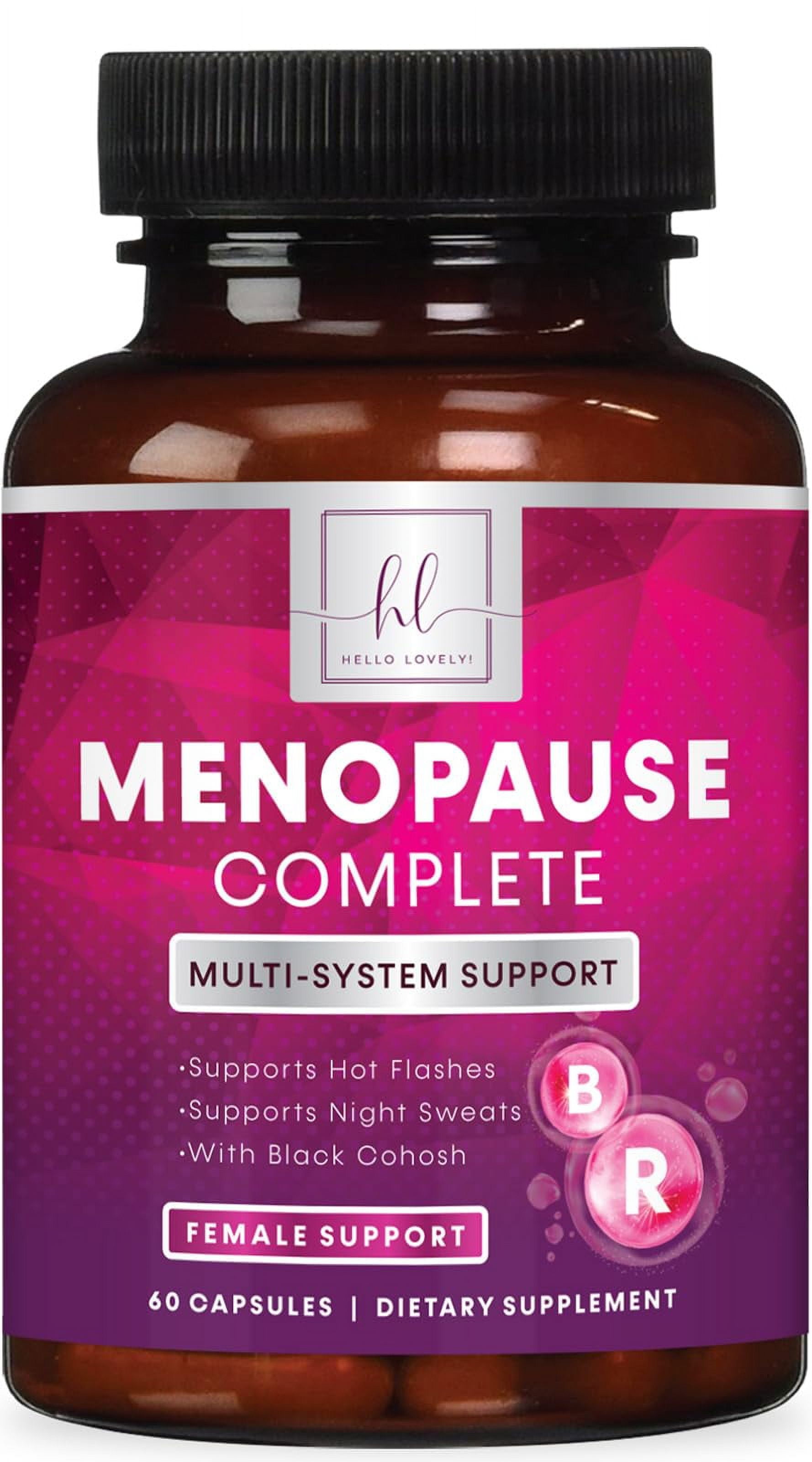 Hello Lovely! Menopause Relief Pills - Hormone Support, Energy, Hot ...